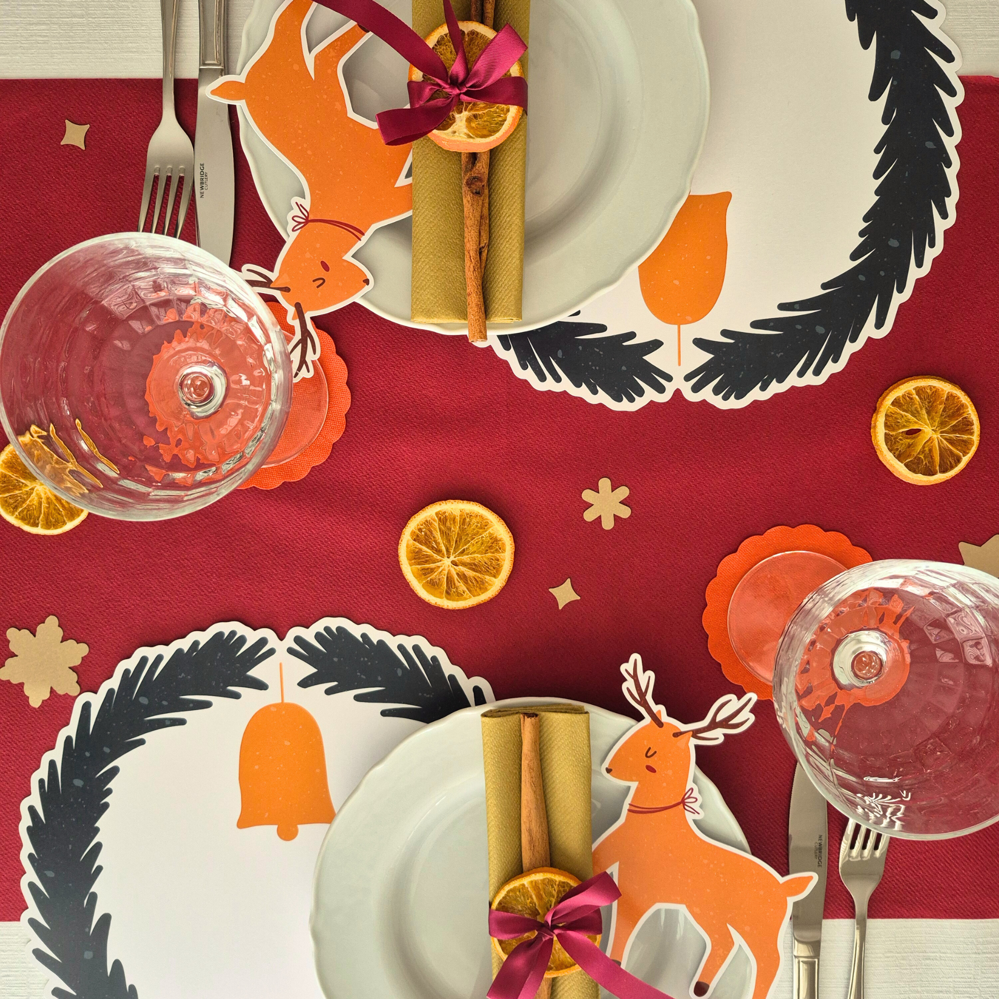Premium Airlaid Paper Table Runners – Hill Town Joy